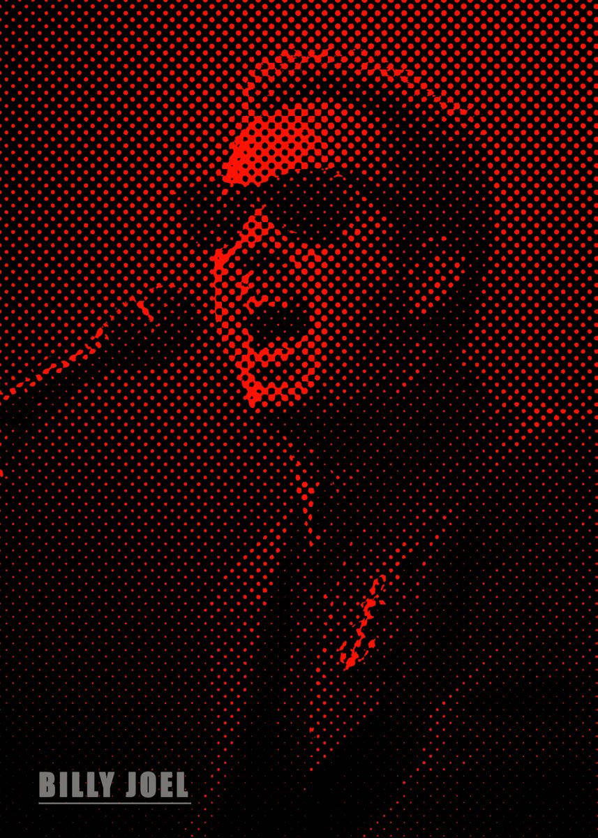 'Billy Joel' Poster, picture, metal print, paint by Imagination Gallery ...