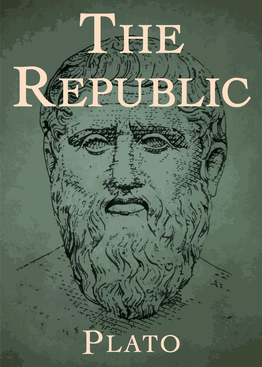 'The Republic by Plato ' Poster, picture, metal print, paint by Mihai ...