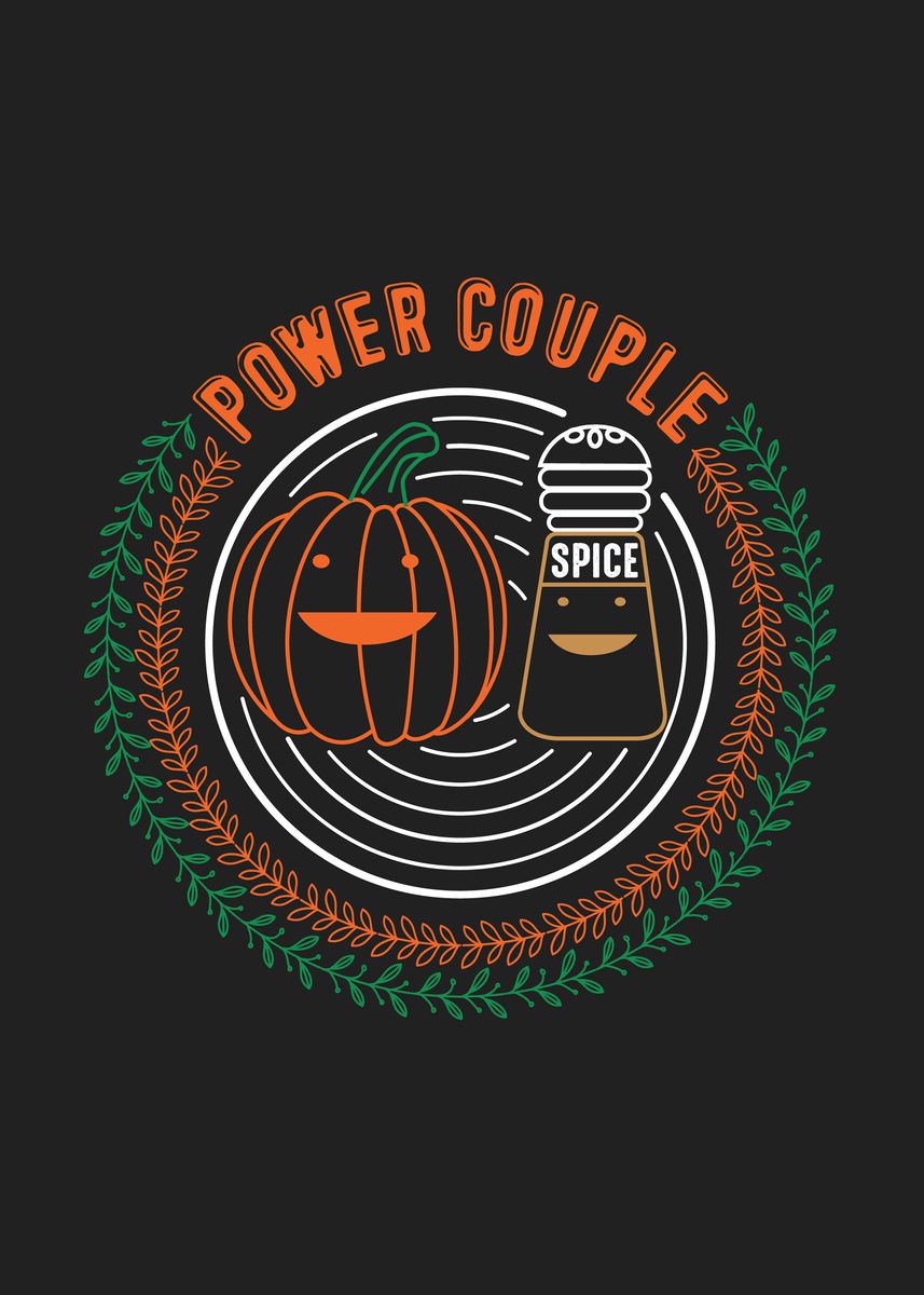 'Power Couple' Poster by Beone Digital | Displate