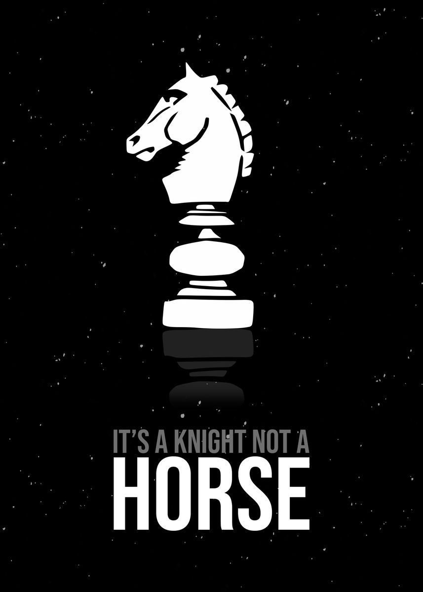 'Chess Player Wall Decor' Poster by Decoratier Qwerdenker | Displate