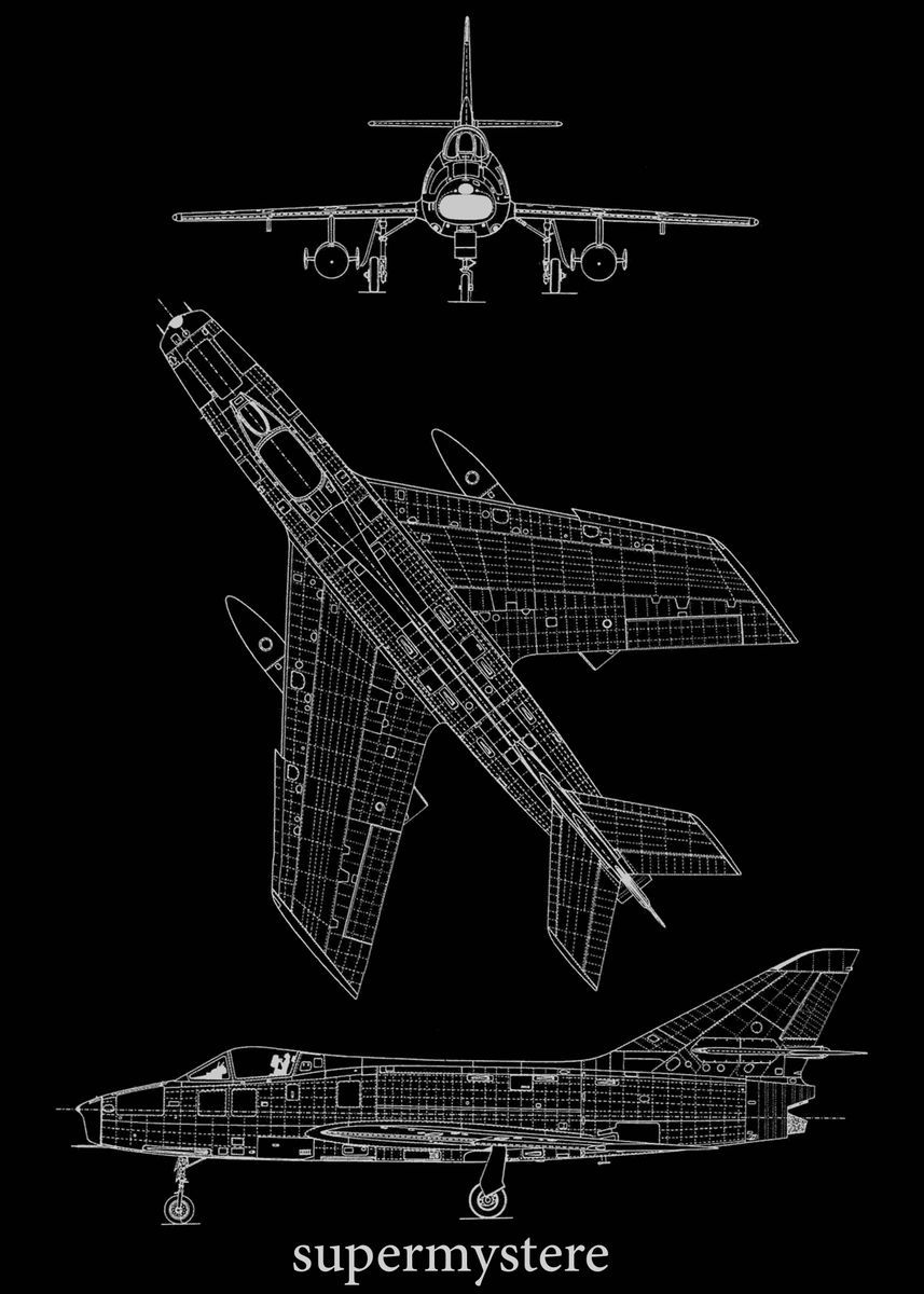 'super mystere' Poster by Retal | Displate