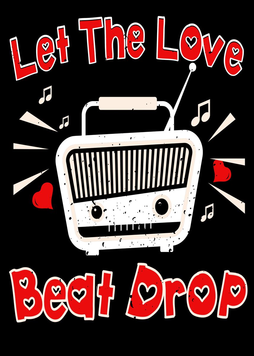 'beat drop' Poster, picture, metal print, paint by Marjorieeliswym4 ...