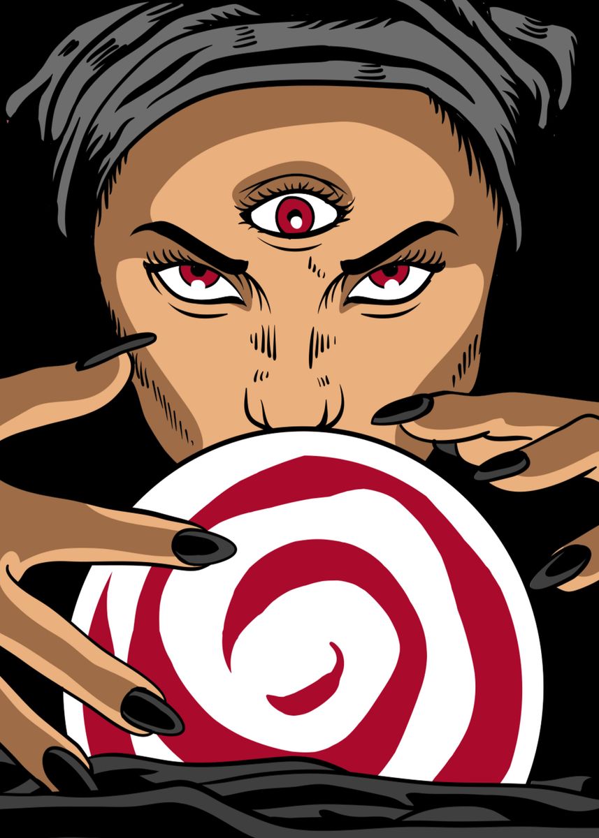'Third eye magic' Poster, picture, metal print, paint by Dark Zeka ...