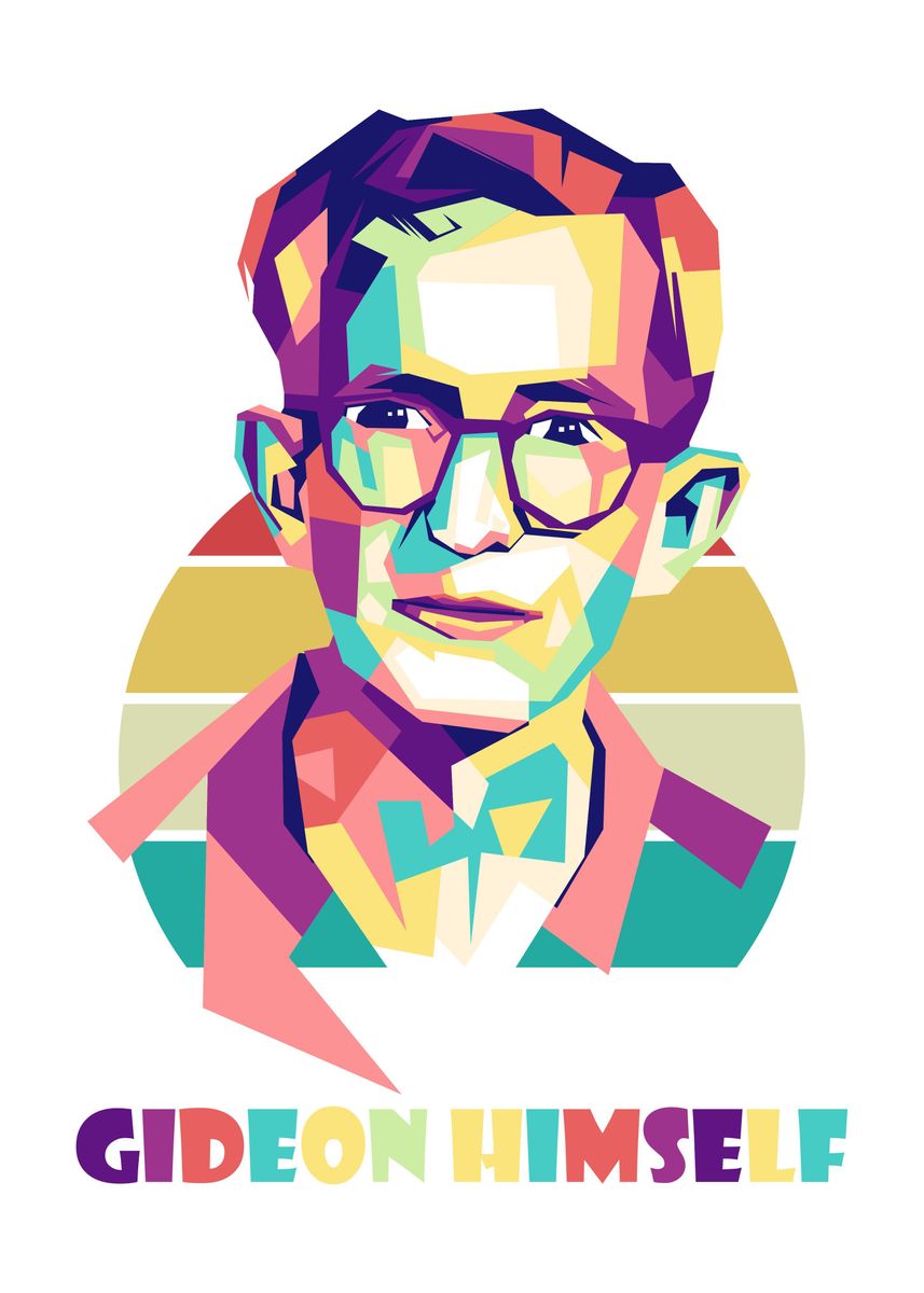 'Gideon Himself' Poster, picture, metal print, paint by Saidi Say ...