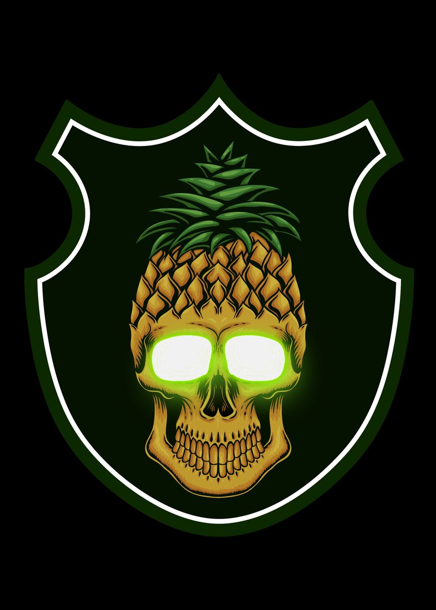 'Demon Skull Gothic Devil' Poster, picture, metal print, paint by Eye ...