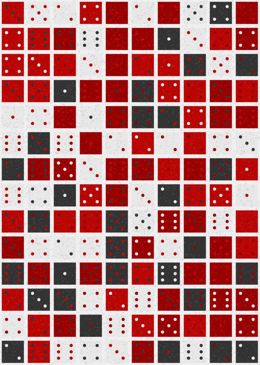 'Abstract Dash Pattern ' Poster, picture, metal print, paint by Iurii ...