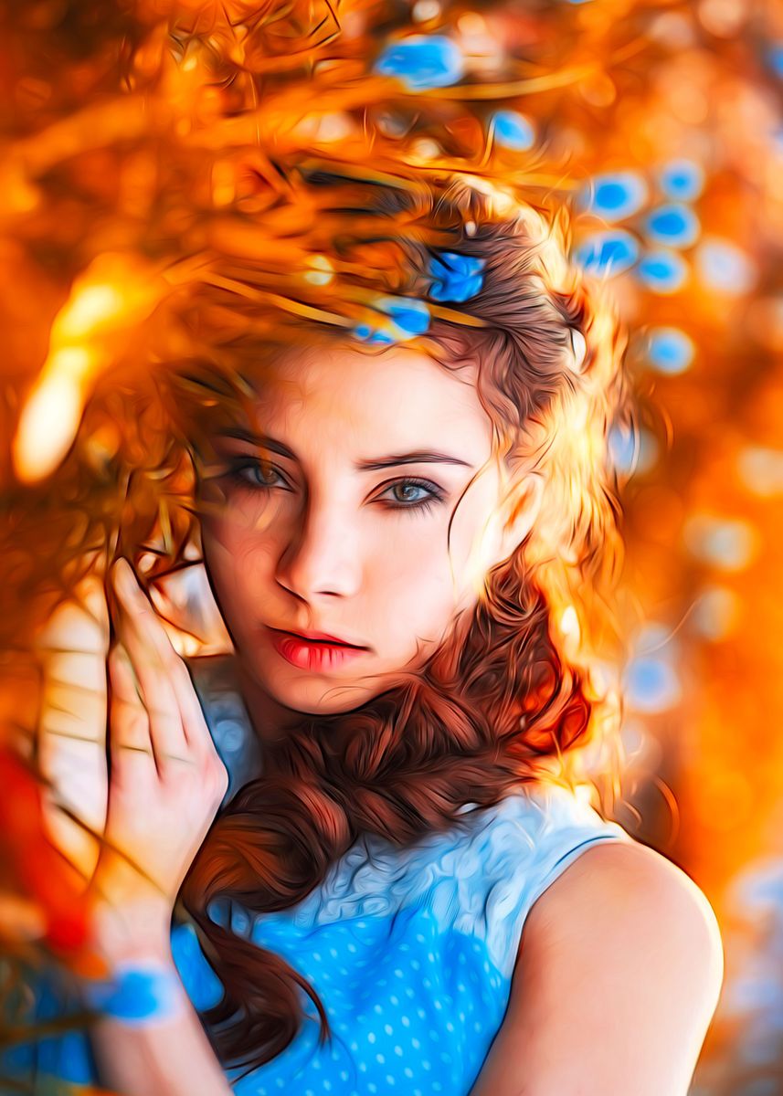 'Ethereal' Poster, picture, metal print, paint by Armstrong | Displate