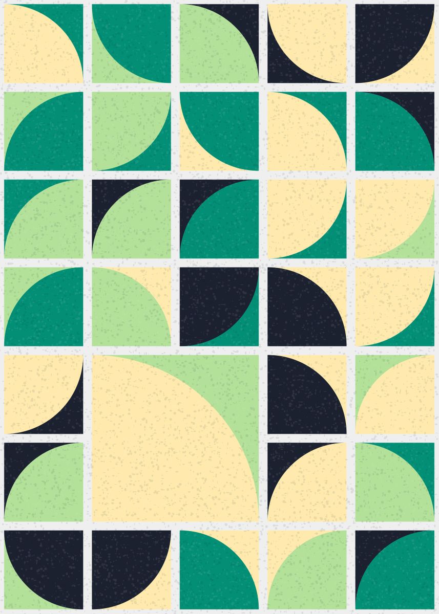 'Abstract Geometric Pattern' Poster by Iurii Vlasenko | Displate