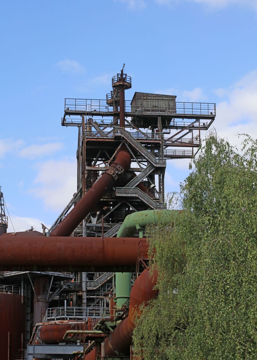 'Industrial factory place' Poster by BakalaeroZz Photography | Displate