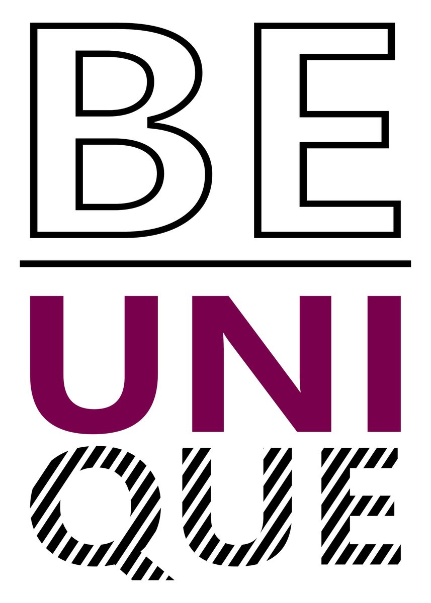 'Be Unique' Poster, picture, metal print, paint by Artistic Paradigms ...