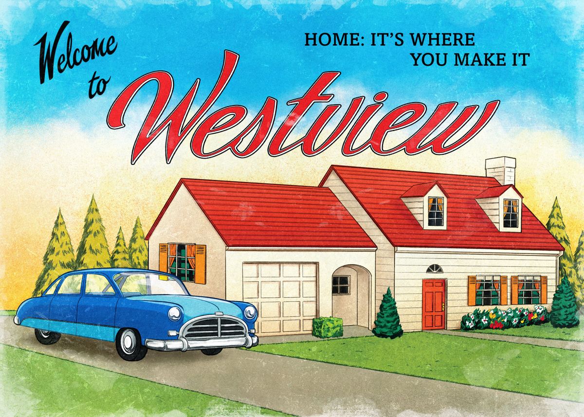 'Welcome to Westview' Poster by Marvel | Displate