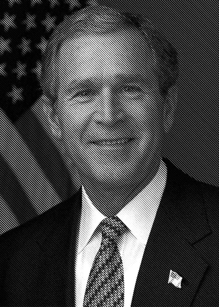 'George W Bush' Poster, picture, metal print, paint by Exclusive ...