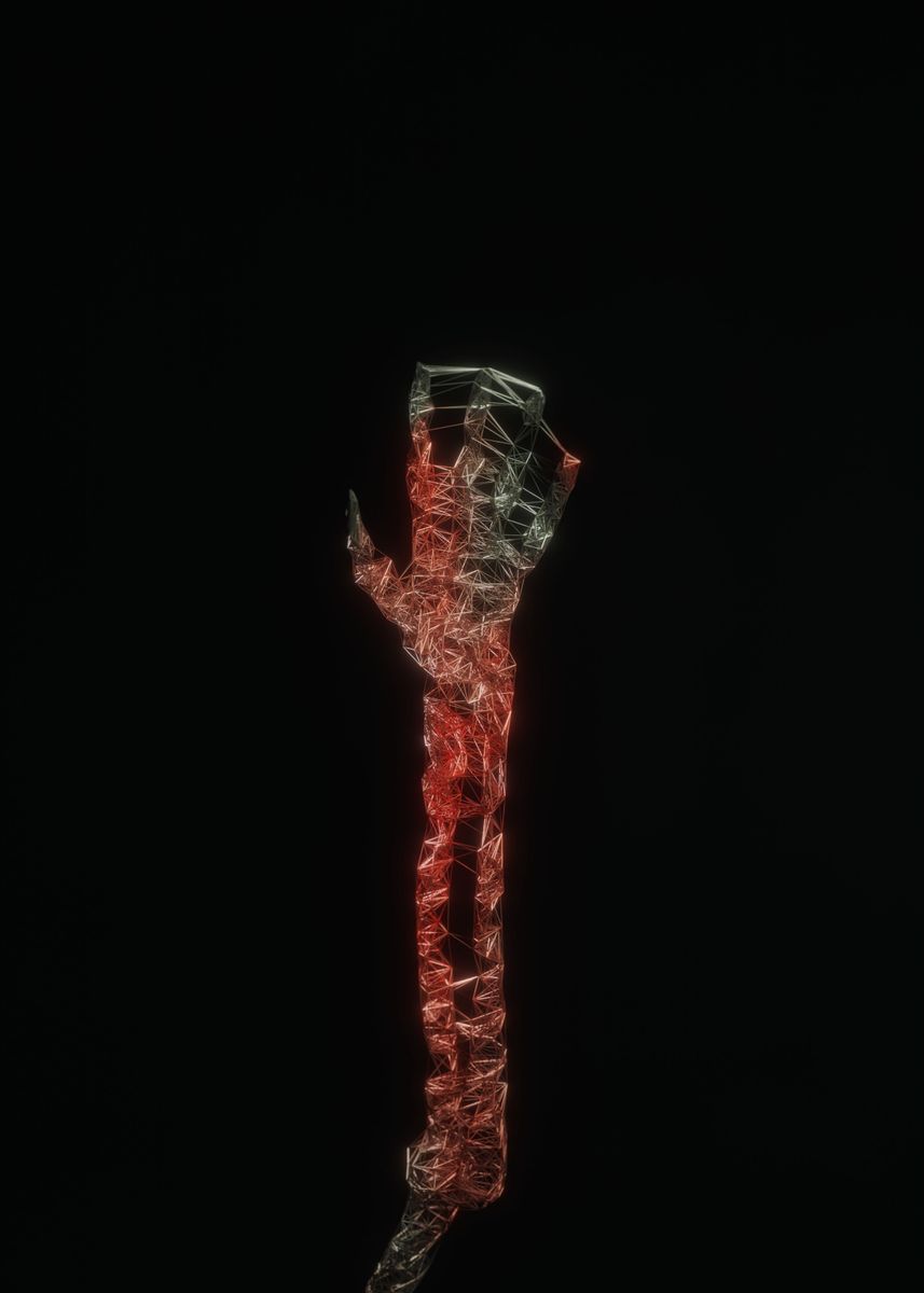 'Hand Up' Poster by Bertil Hansen | Displate