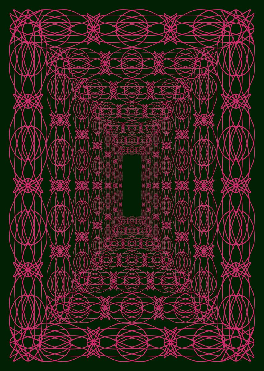 'Designer Vortex 135' Poster, picture, metal print, paint by Ferhan ...