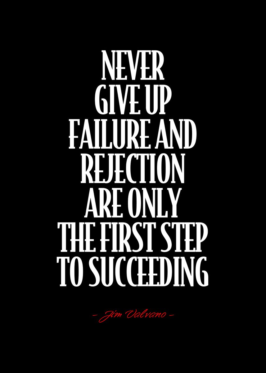 'Jim Valvano Quote' Poster, picture, metal print, paint by DesignerMind ...