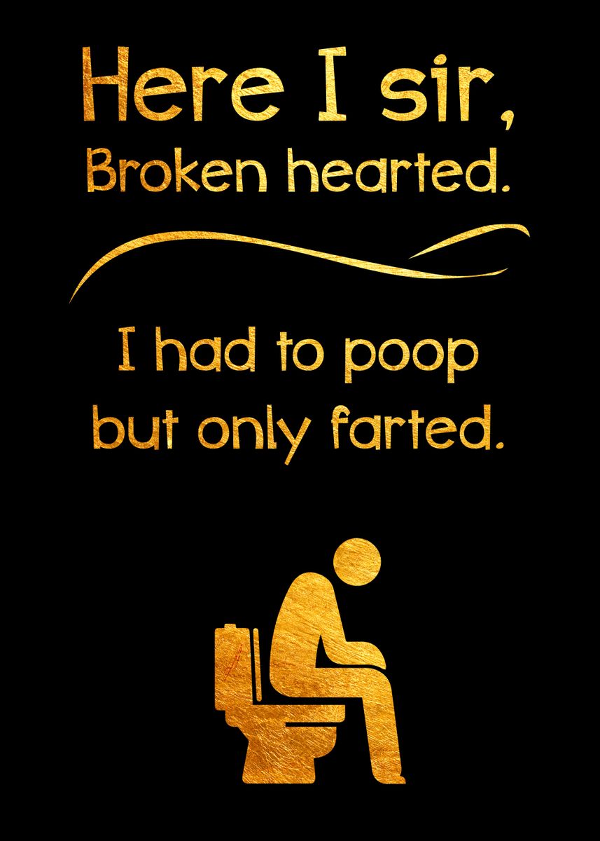 'Here I sire' Poster, picture, metal print, paint by Kenny Studio ...