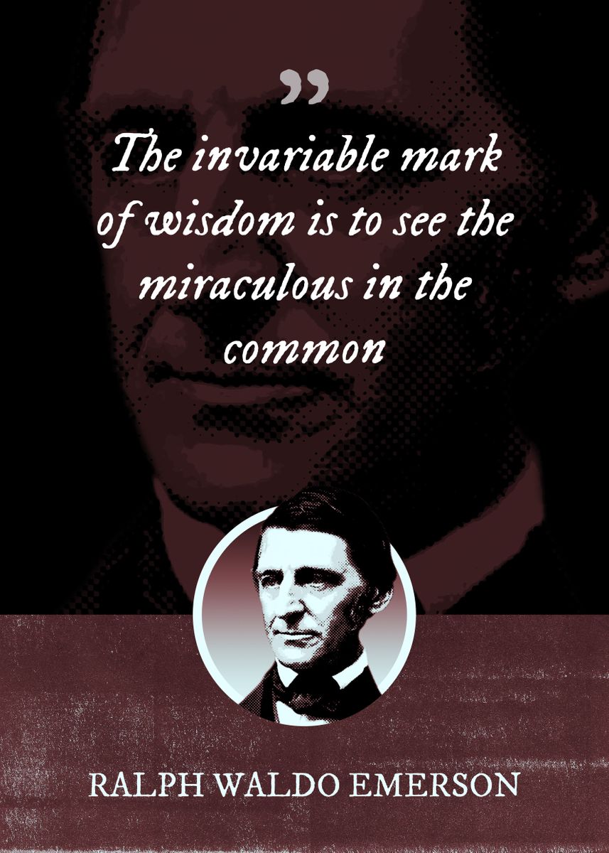 'The invariable mark of' Poster, picture, metal print, paint by ...