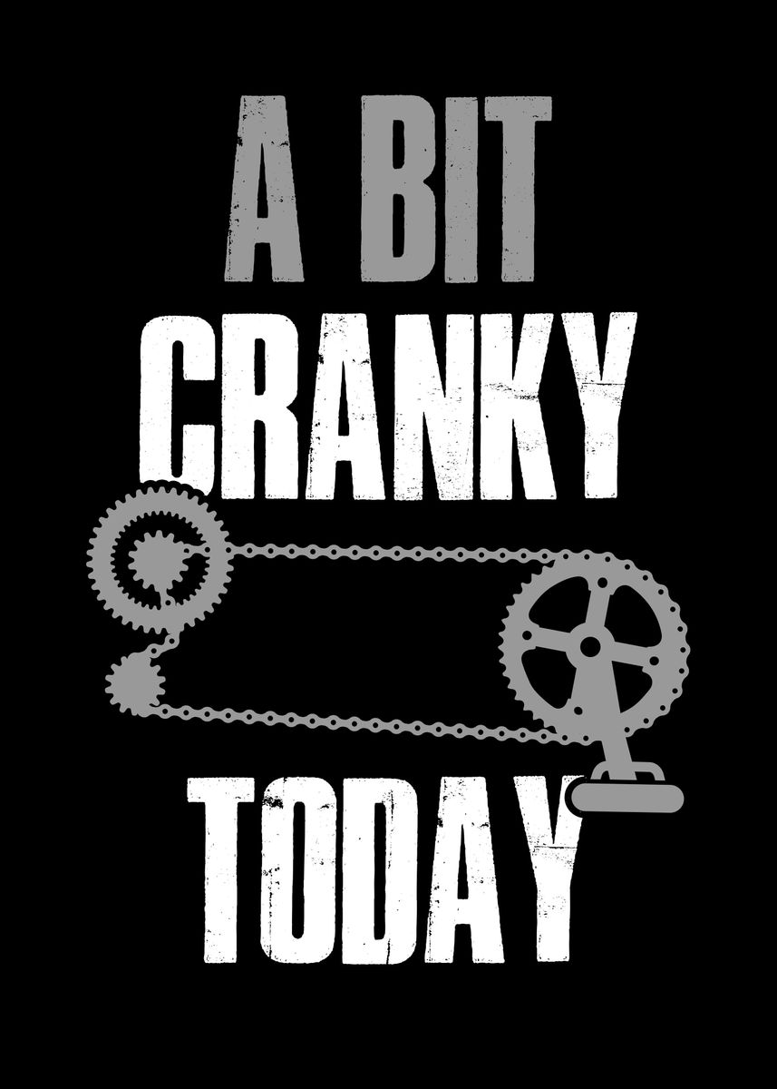 'Cranky' Poster, picture, metal print, paint by CatRobot | Displate