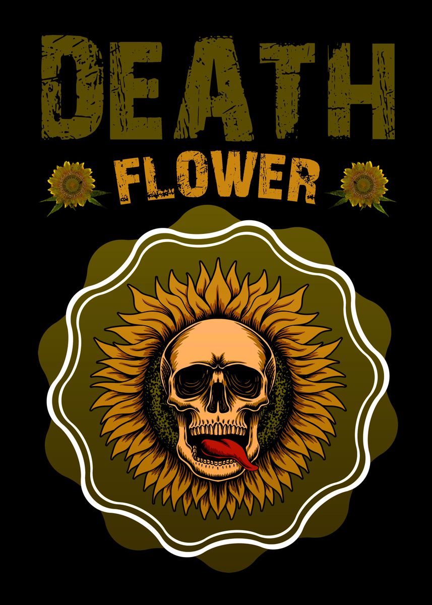 'Demon Skull Gothic Devil' Poster, picture, metal print, paint by Eye ...