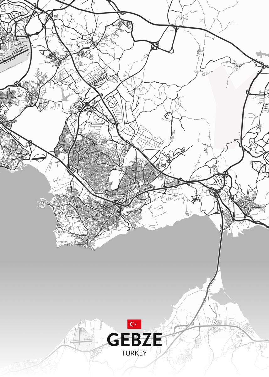 'Gebze TR' Poster by IMR Designs | Displate