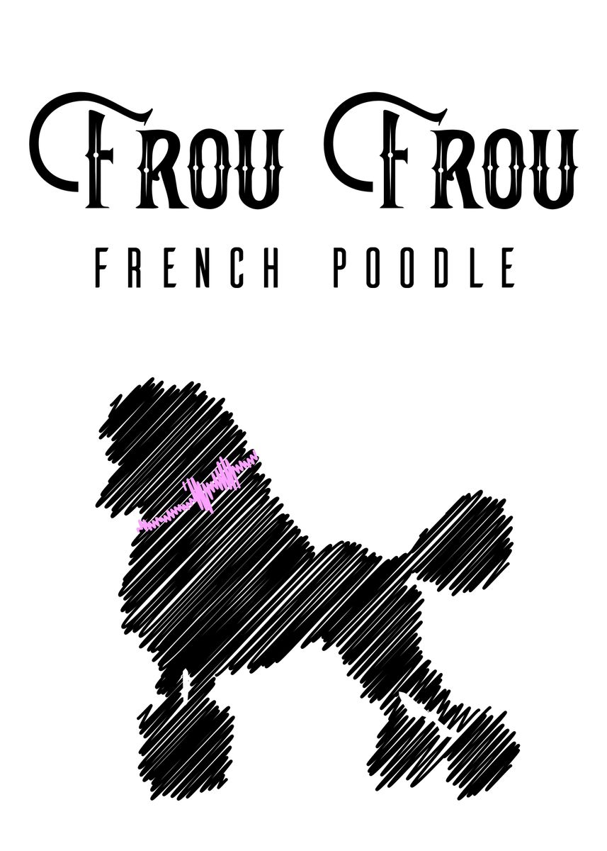 'Frou Frou' Poster, picture, metal print, paint by Petra Rommelfanger ...