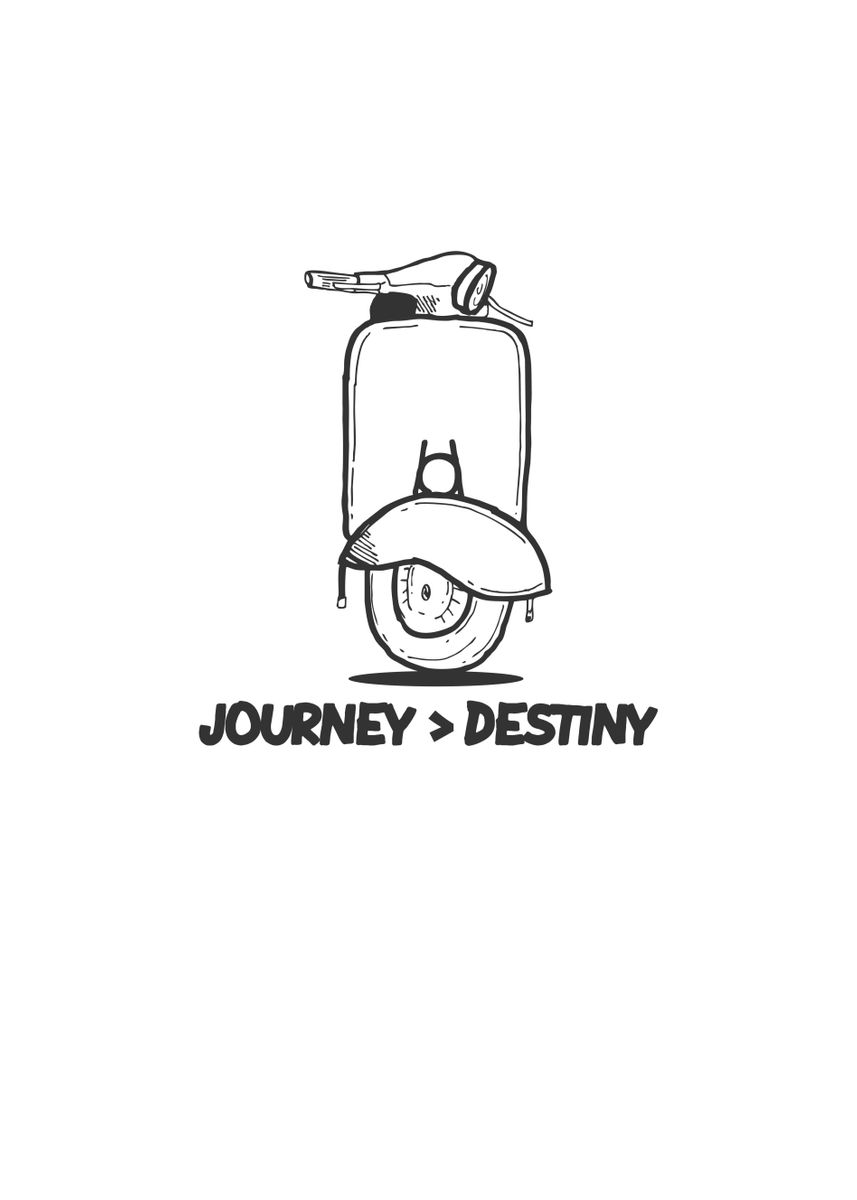 'Journey Destiny' Poster, picture, metal print, paint by Francois ...
