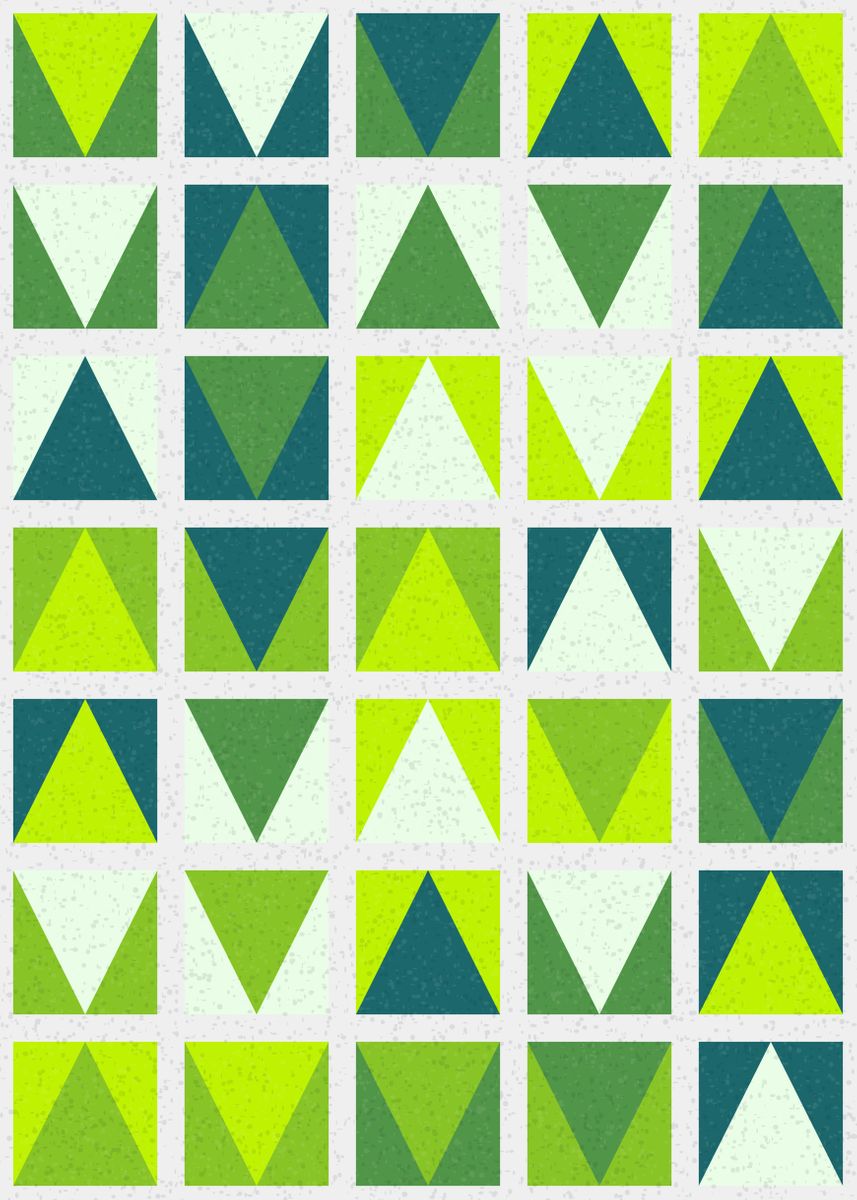 'Geometric Pattern' Poster by Iurii Vlasenko | Displate