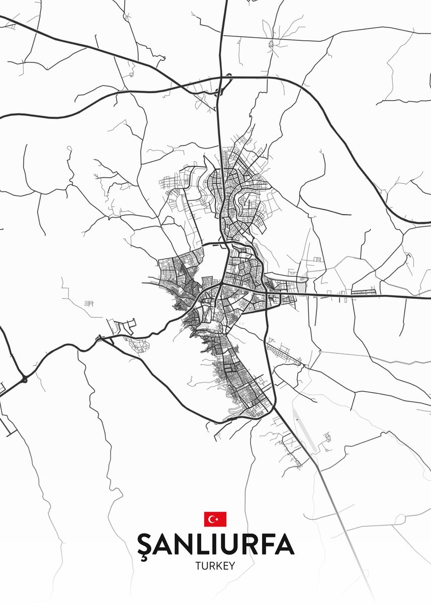 'Sanliurfa TR' Poster, picture, metal print, paint by IMR Designs ...