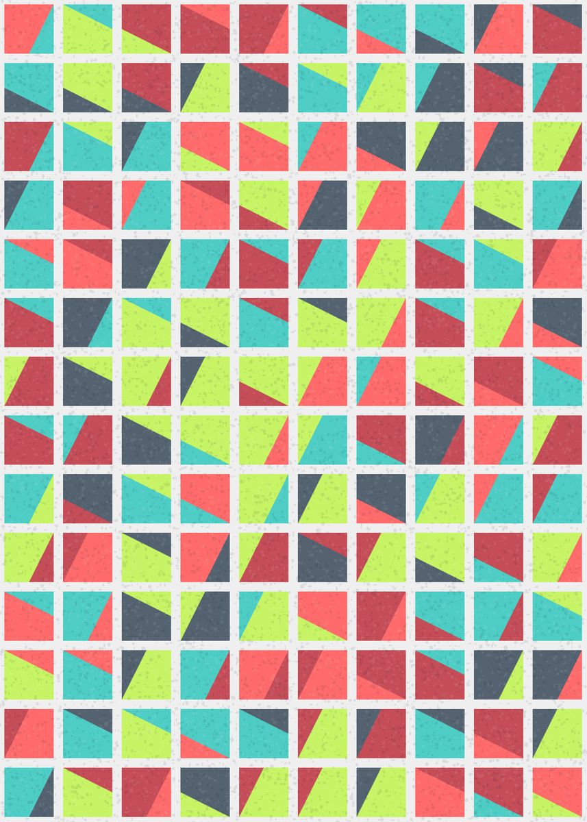 'Geometric Pattern' Poster, picture, metal print, paint by Iurii ...