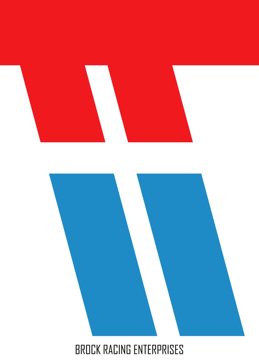 'Brock Racing' Poster, picture, metal print, paint by Josh B | Displate