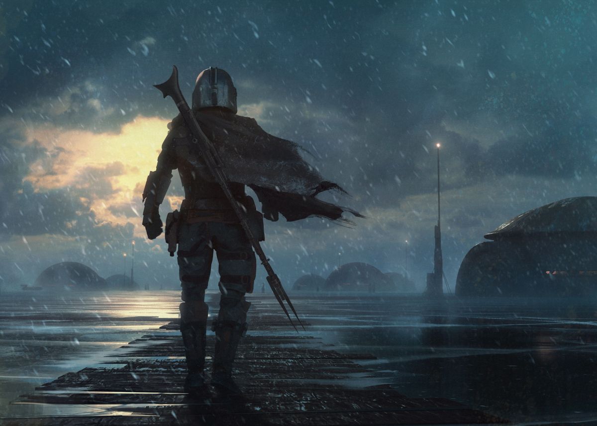 'Rain' Poster by Star Wars | Displate