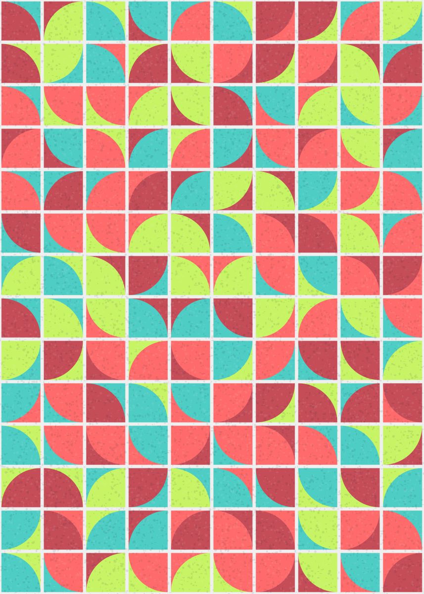 'Geometric Pattern' Poster by Iurii Vlasenko | Displate