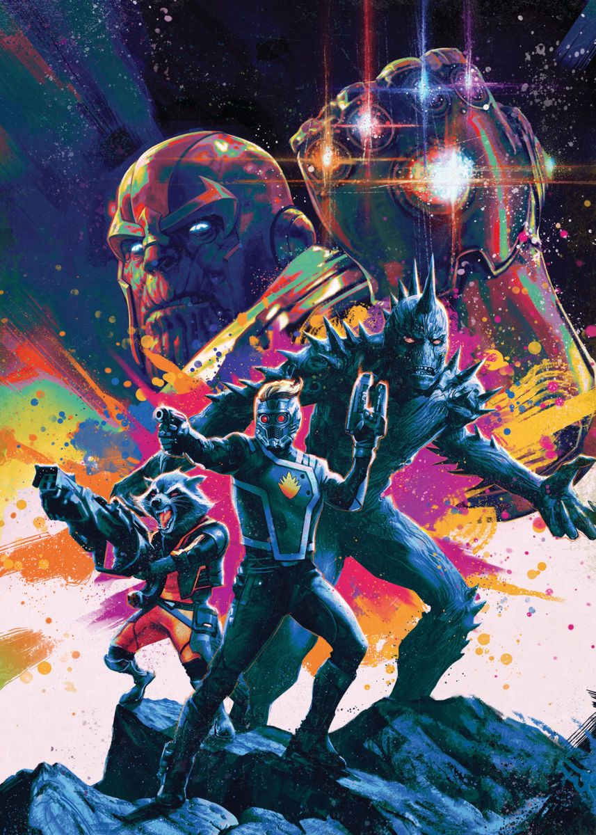 'Thor' Poster, picture, metal print, paint by Marvel | Displate