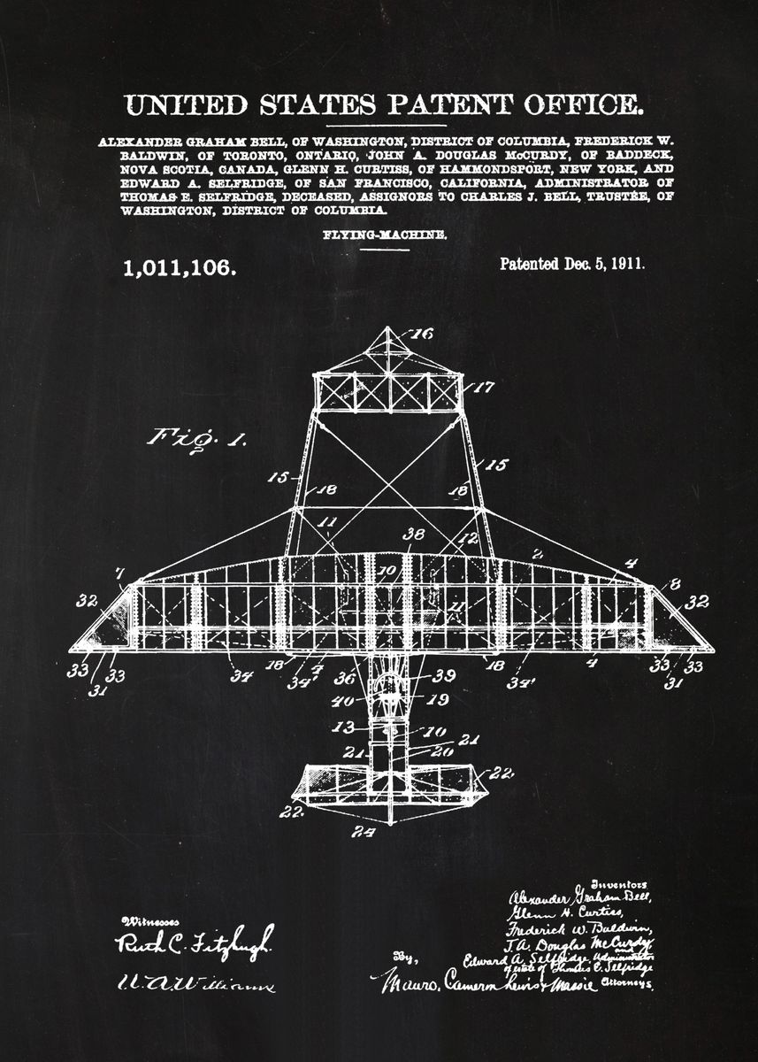 '85 Alexander Graham Bell ' Poster, picture, metal print, paint by Roy ...
