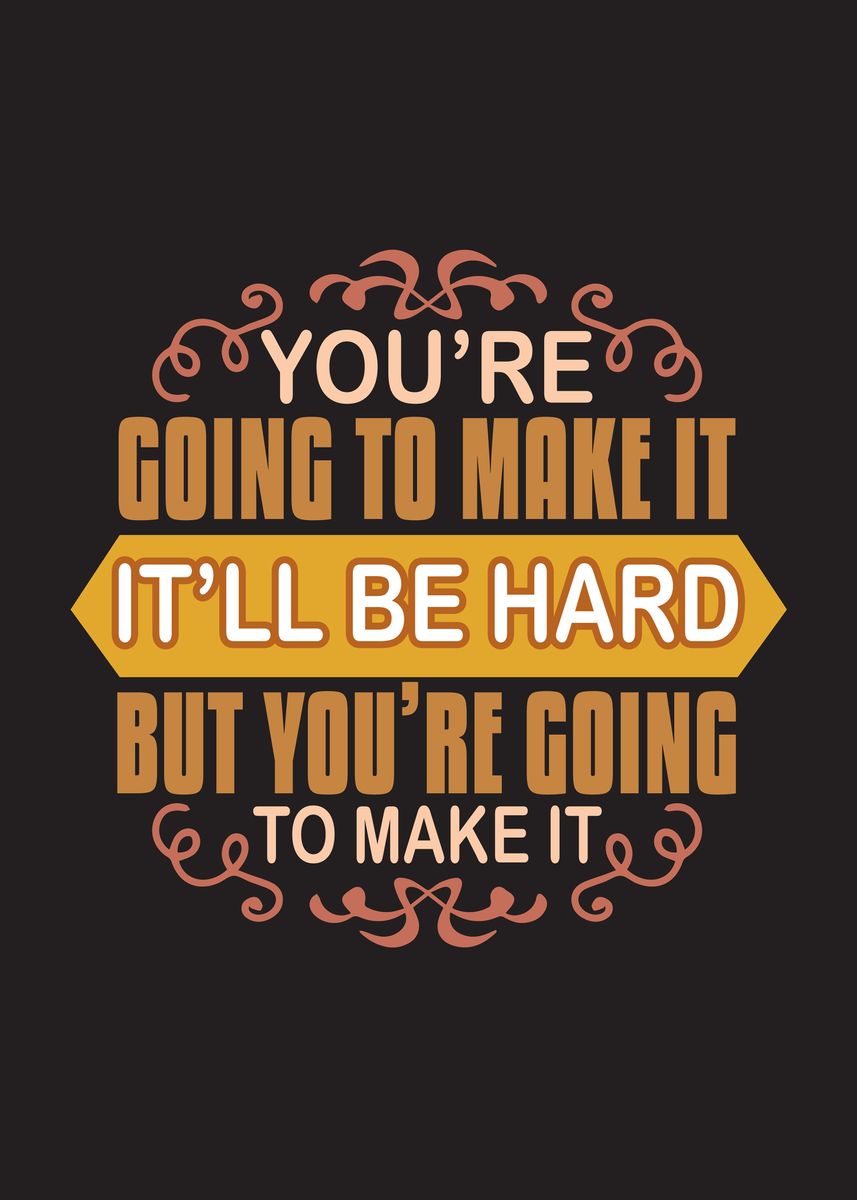 'Be Motivation' Poster by Beone Digital | Displate