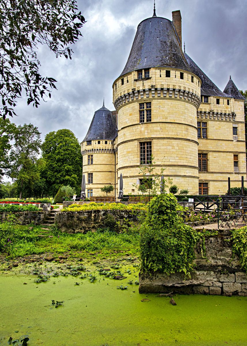 'Beautiful Building' Poster, picture, metal print, paint by Jane ...