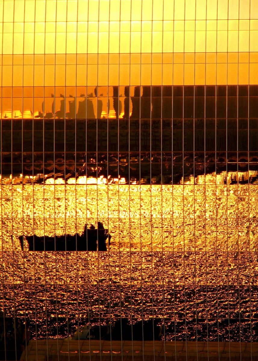 'Dubai Reflections' Poster by Artistic Prints | Displate