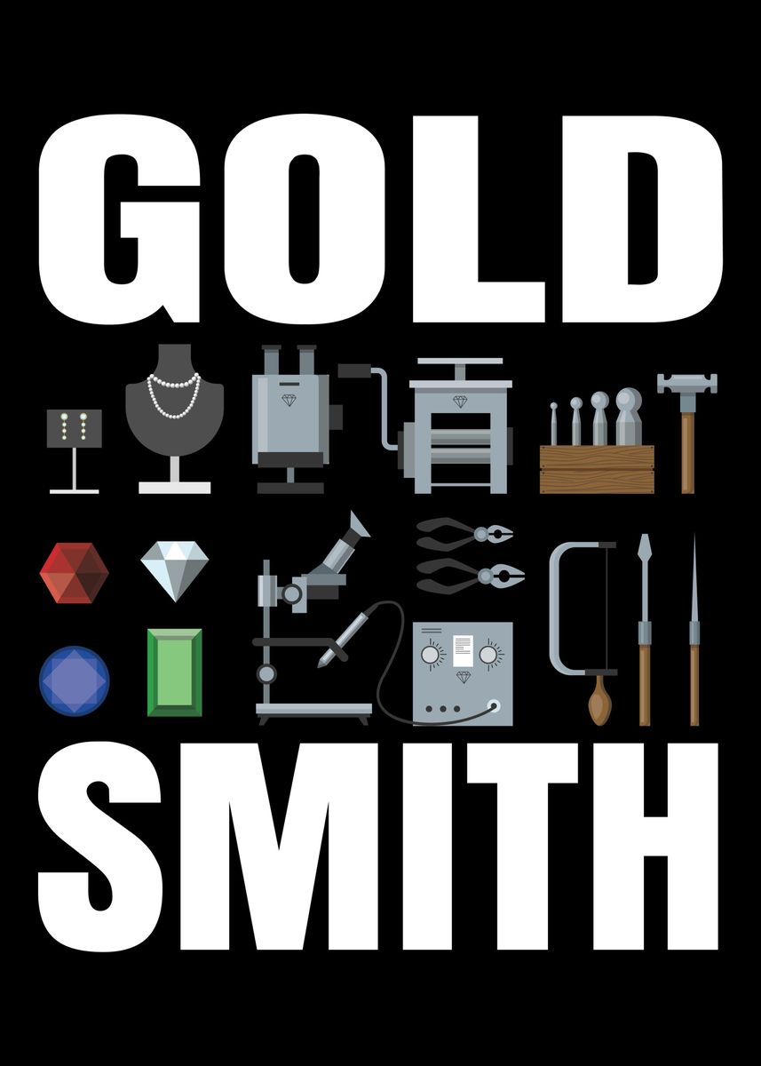 'Goldsmith' Poster by Hexor | Displate