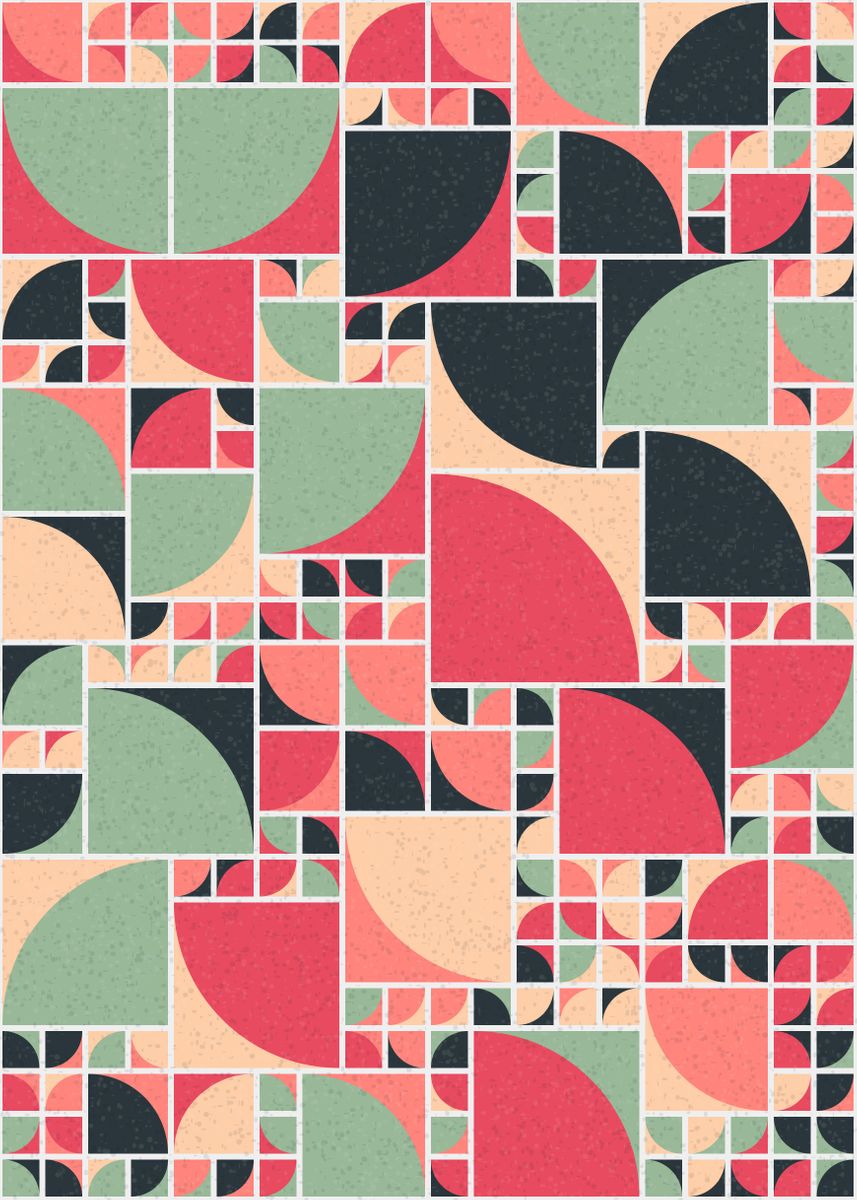 'Geometric Pattern' Poster, picture, metal print, paint by Iurii ...