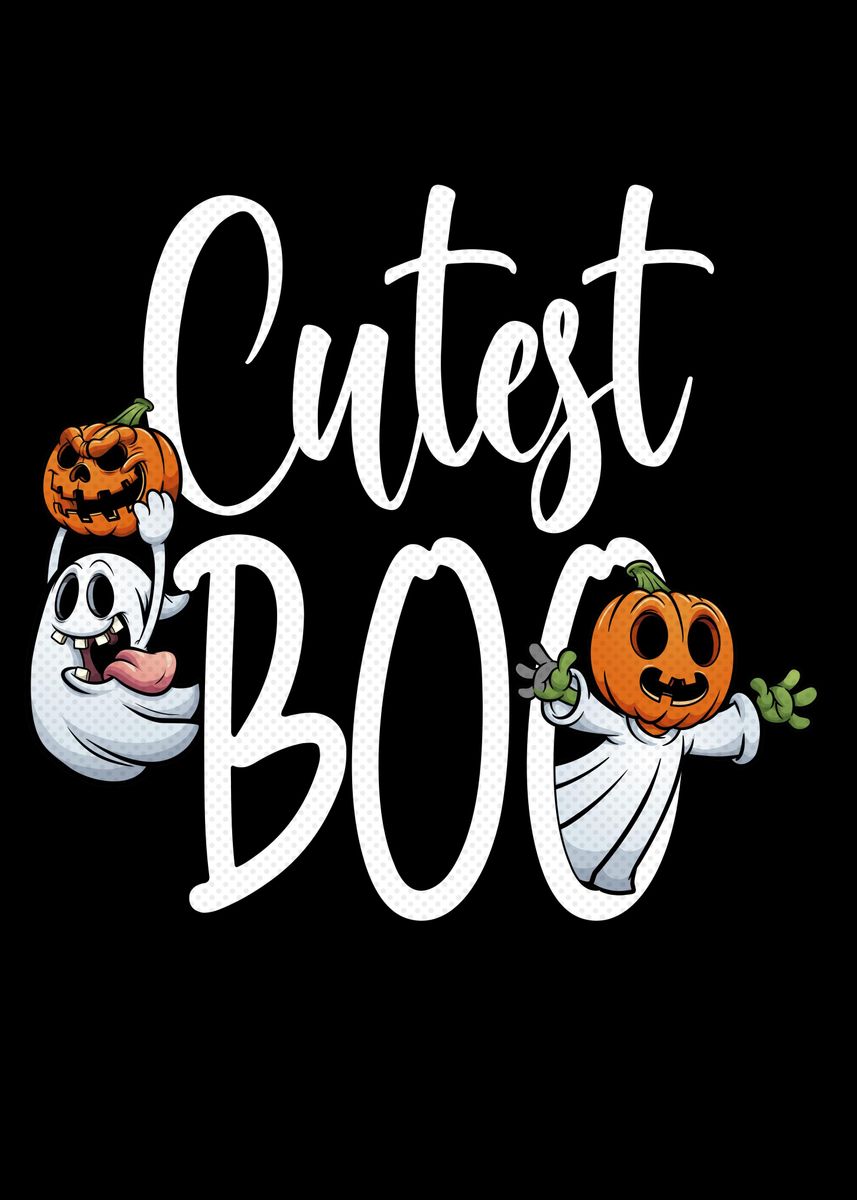 'Cutest Boo' Poster by John DonJoe | Displate
