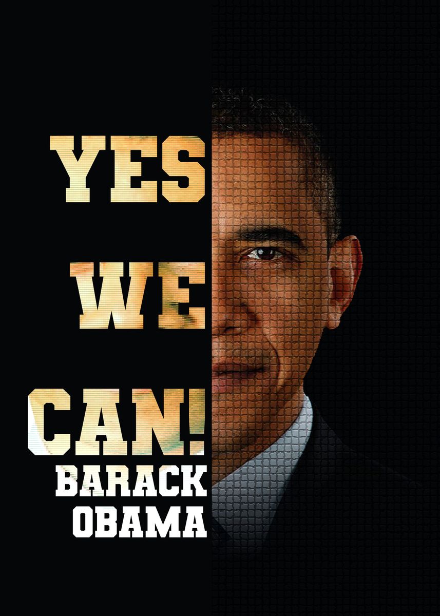 'Obama Quotes ' Poster, picture, metal print, paint by Viability ...