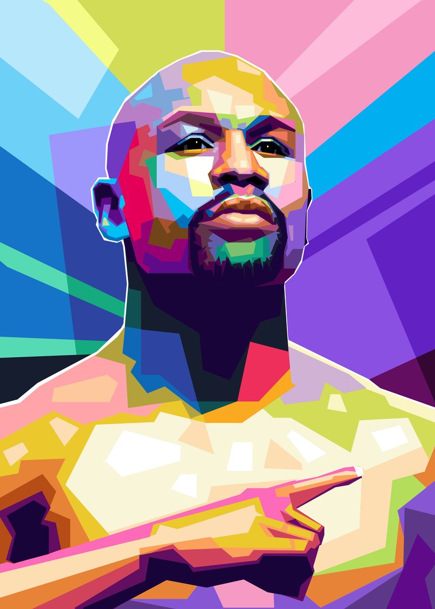 'Floyd' Poster, picture, metal print, paint by analisa art | Displate