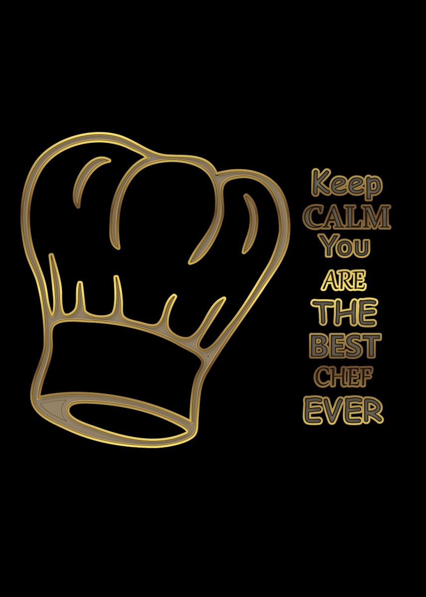 'Chef Profession Star Chef ' Poster by SCHNUandME | Displate