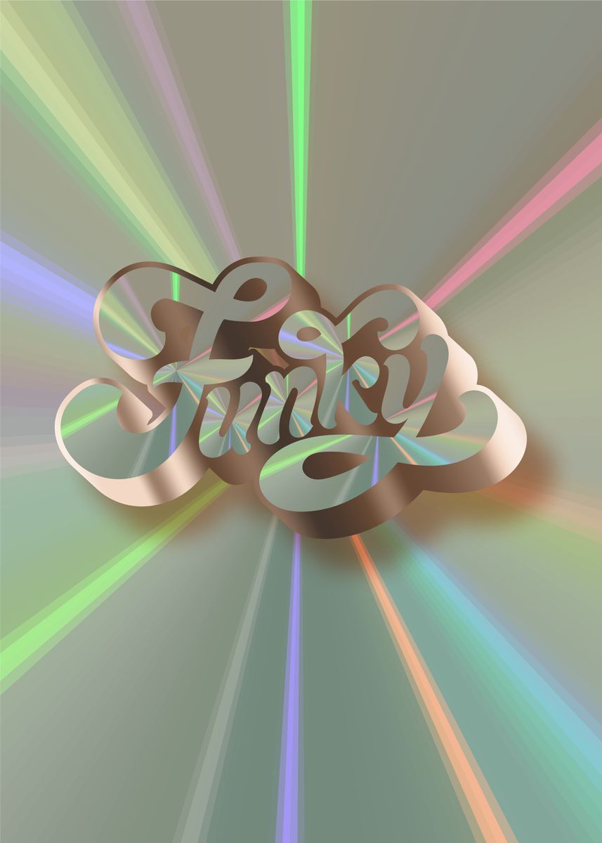 'Funky' Poster, picture, metal print, paint by Isabella Barkhuizen ...