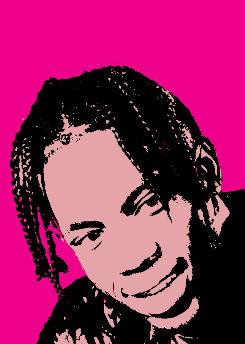 'Travis Pop Art' Poster, picture, metal print, paint by Dean Bogdanov ...