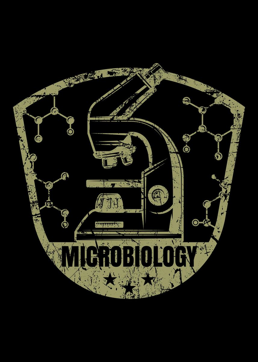 'Microbiology Science Gift' Poster by Hexor | Displate