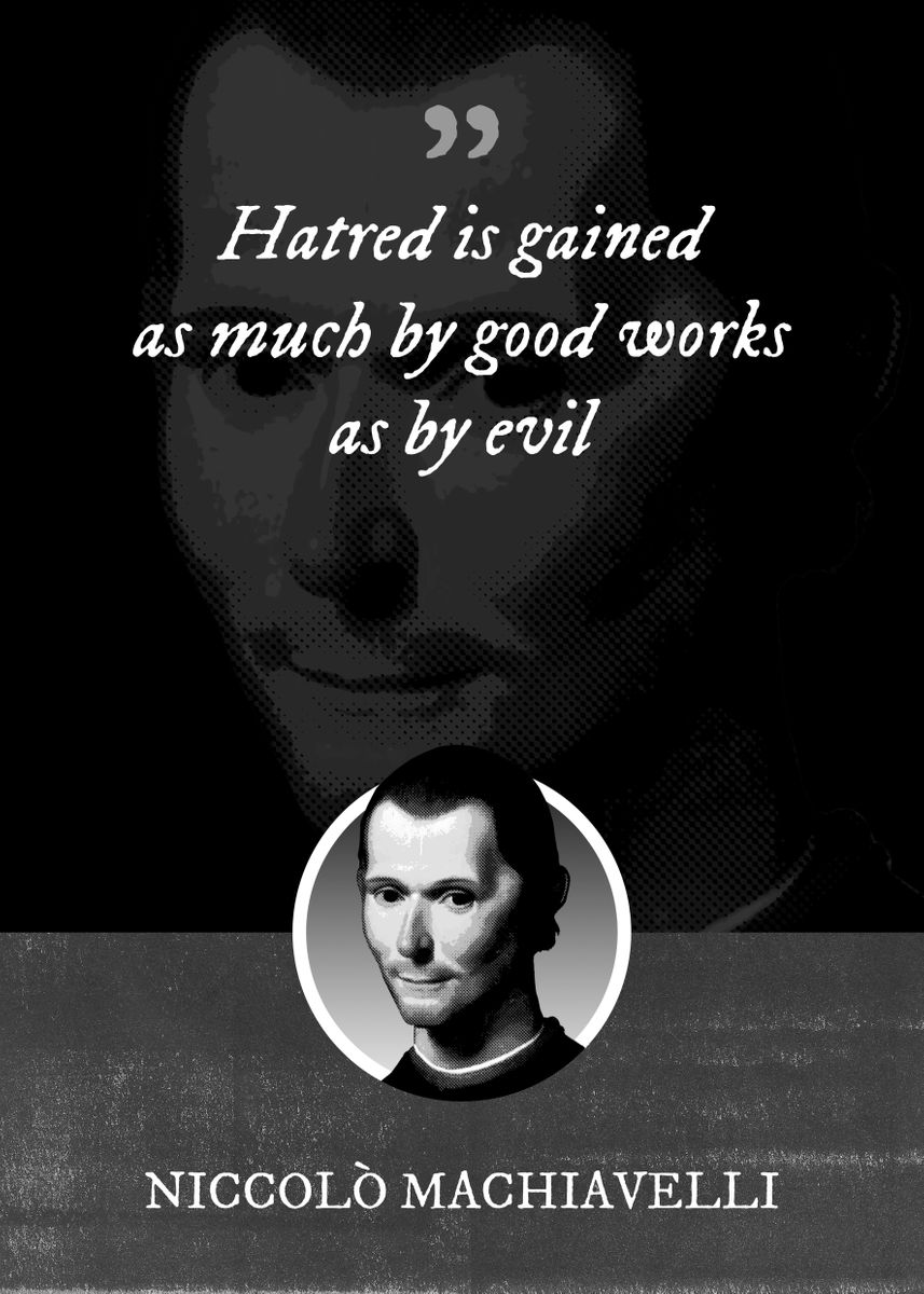 'Hatred is gained as much' Poster, picture, metal print, paint by ...