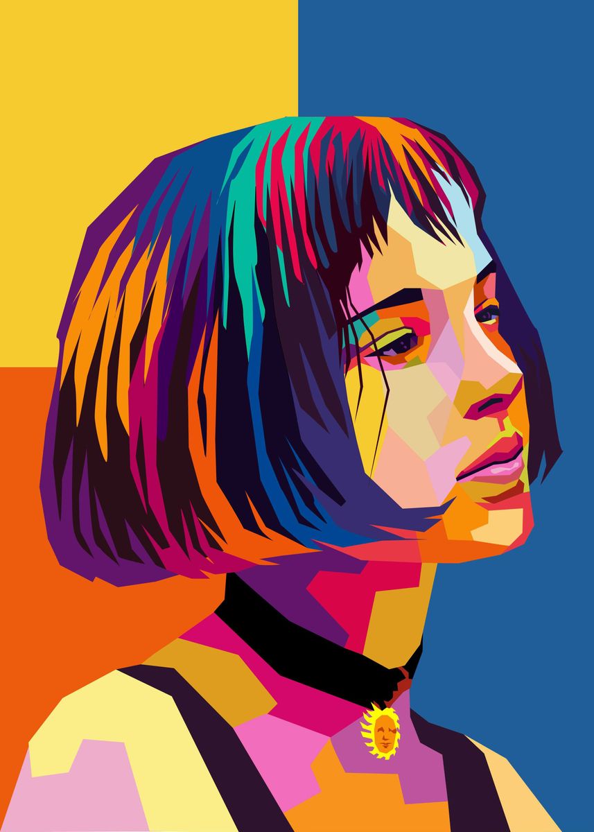 'Mathilda' Poster, picture, metal print, paint by setiyadi setiyadi ...