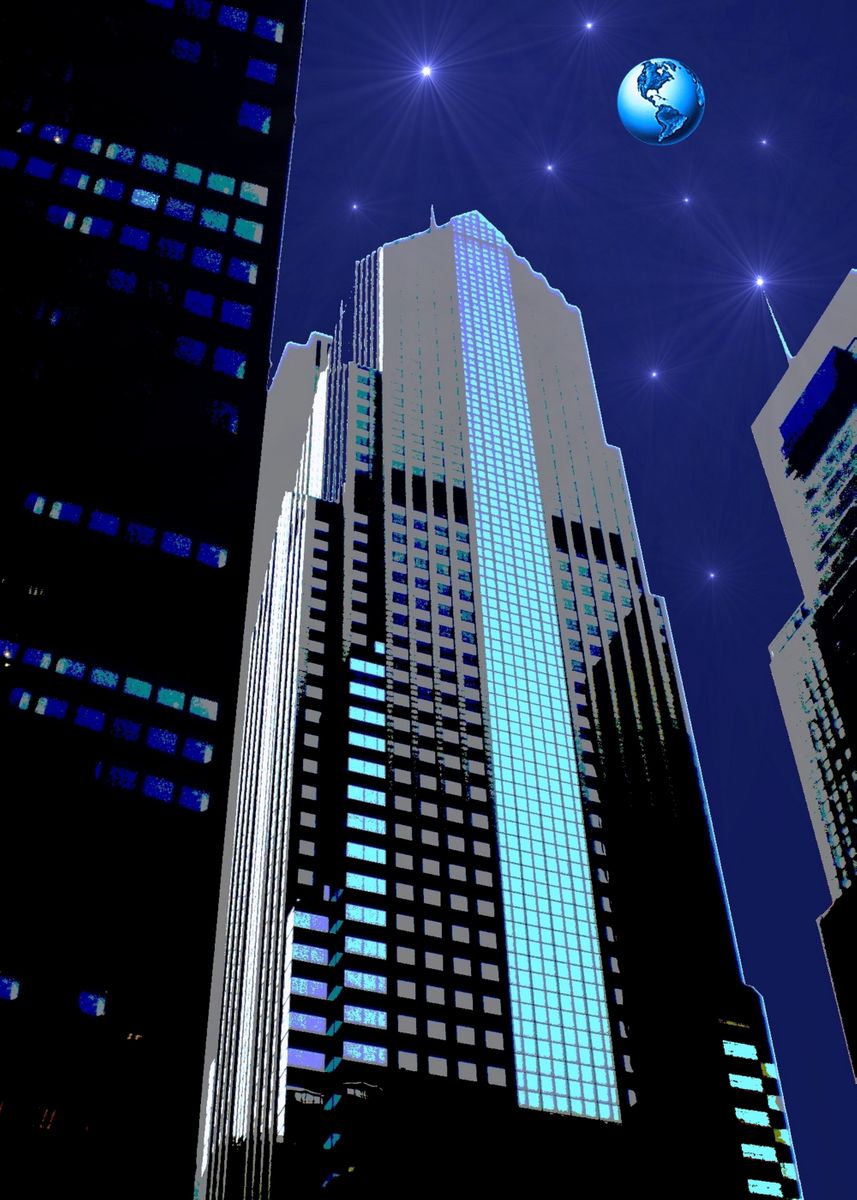 'Metropolis' Poster, picture, metal print, paint by Arturas Slapsys ...