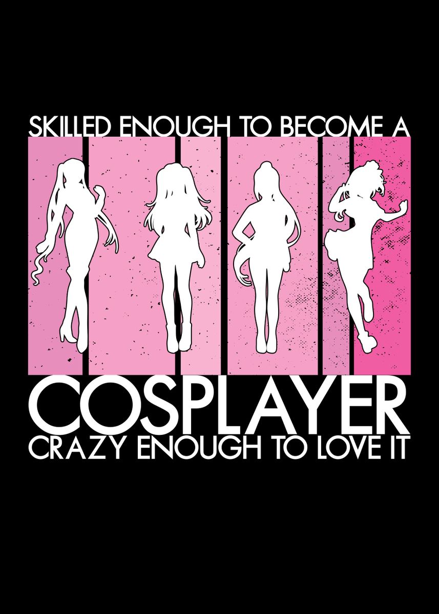 'skilled cosplayer ' Poster, picture, metal print, paint by Andreas ...